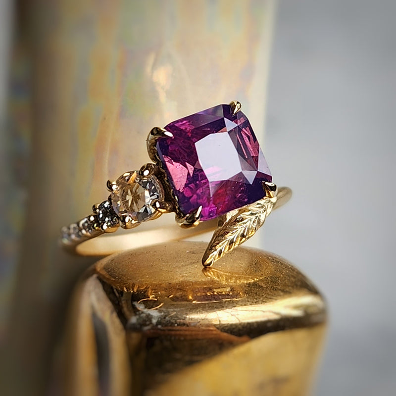 Colored Gemstone Engagement Rings - megan thorne