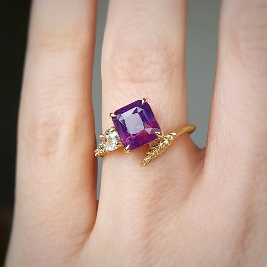 Colored Gemstone Engagement Rings - megan thorne