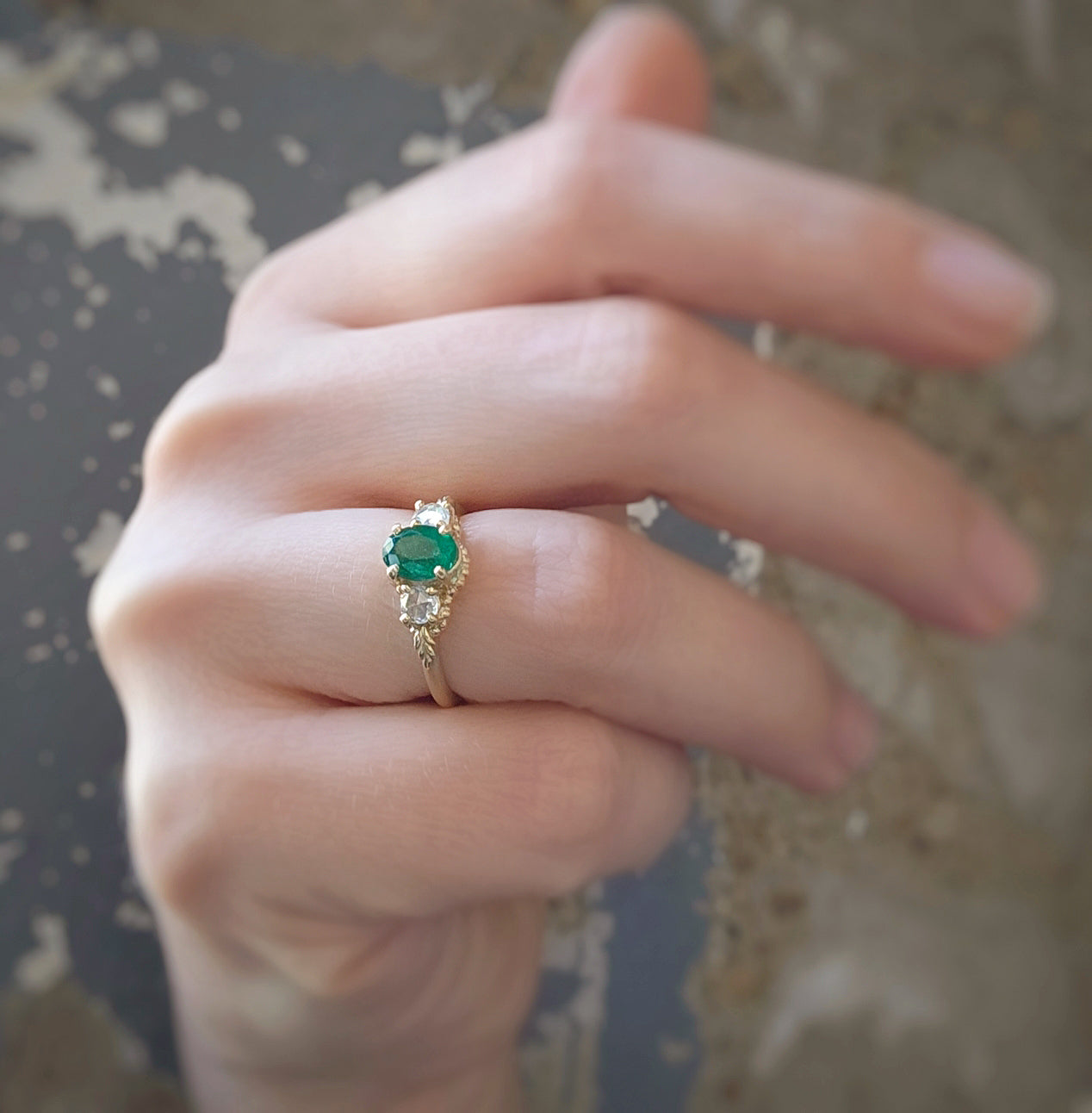 Colored Gemstone Engagement Rings - megan thorne